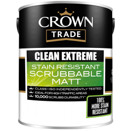 Crown Trade Clean Extreme Scrubbable Matt