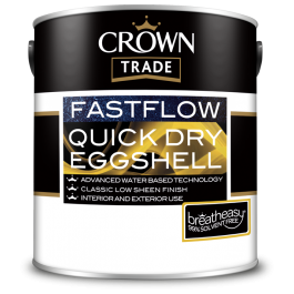 Crown Trade Fast Flow Quick Dry Eggshell