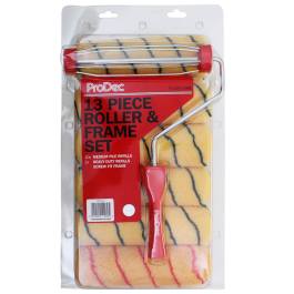 Rodo 9" Trade (13) Piece Roller Sleeve & Frame Kit