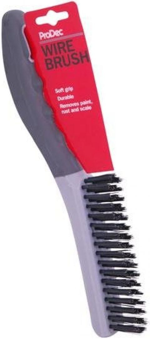Rodo 10" 4 Row Wire Brush