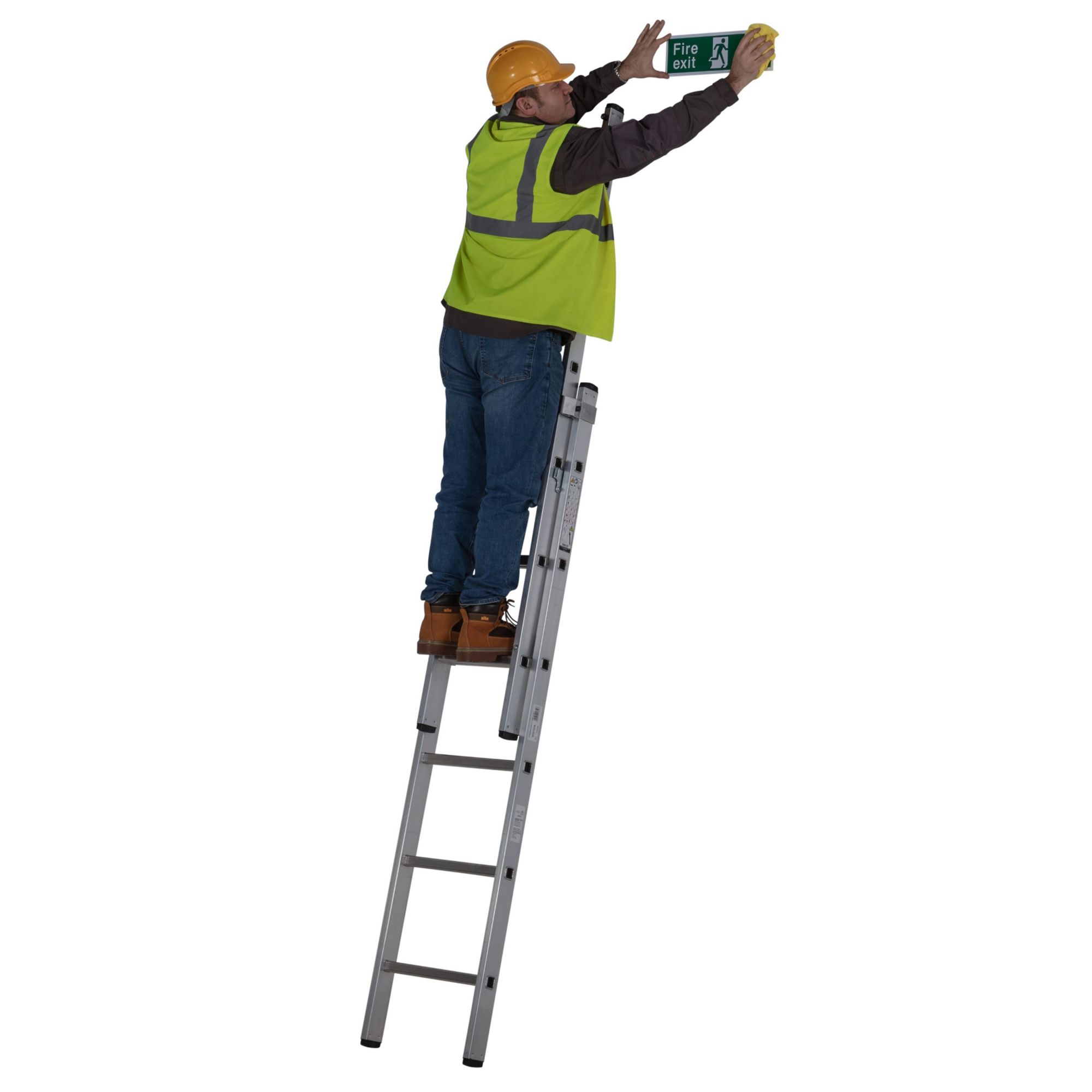 Werner Square Rung Extension Ladder 1.92m Double 57711018