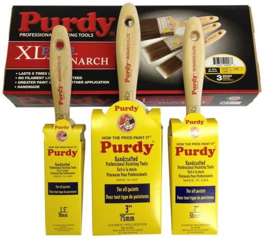 Purdy Monarch Elite 3 Brush Pack (MONSPEC3)