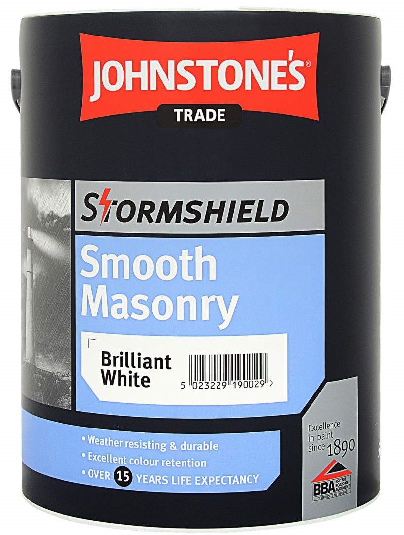 Johnstones Stormshield Smooth Masonry Paint