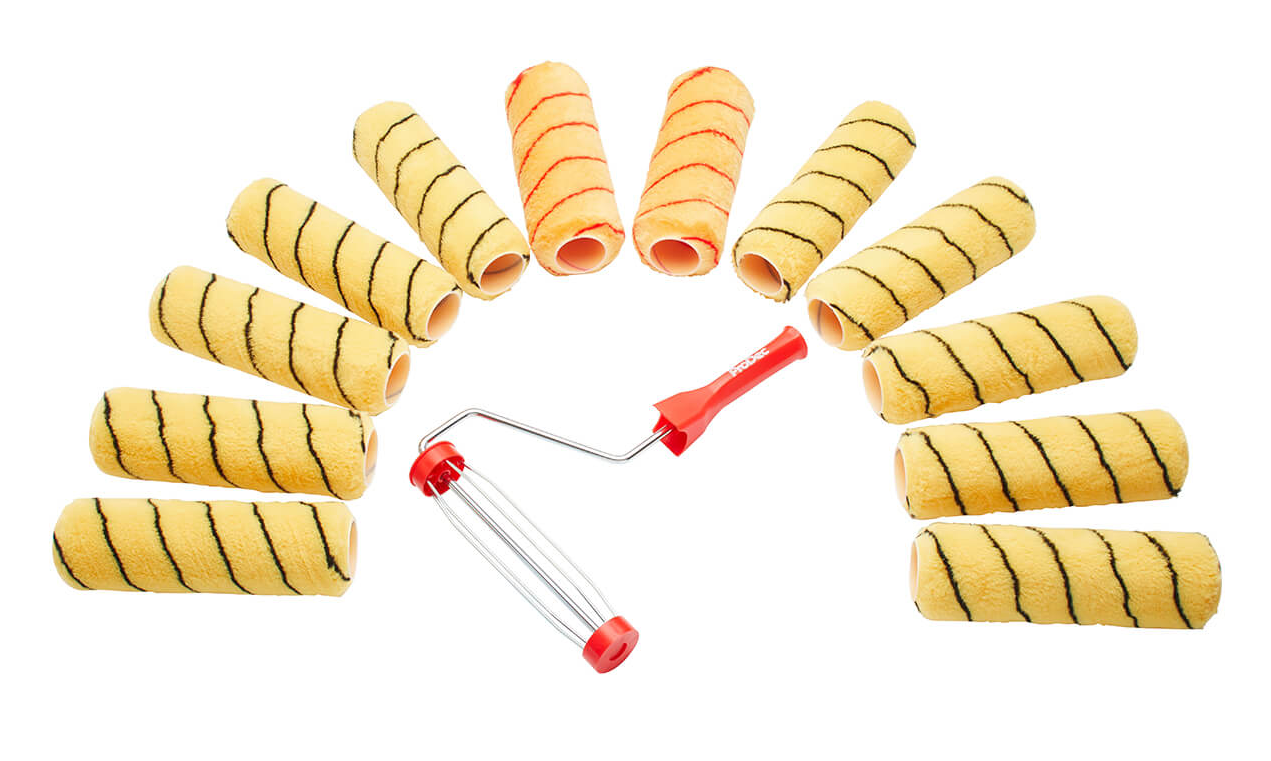 Rodo 9" Trade (13) Piece Roller Sleeve & Frame Kit