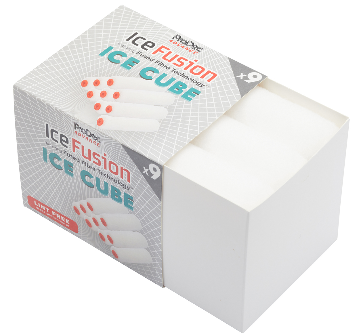 Rodo Prodec Ice Fusion 4" Roller Cube Pack (9 sleeves)