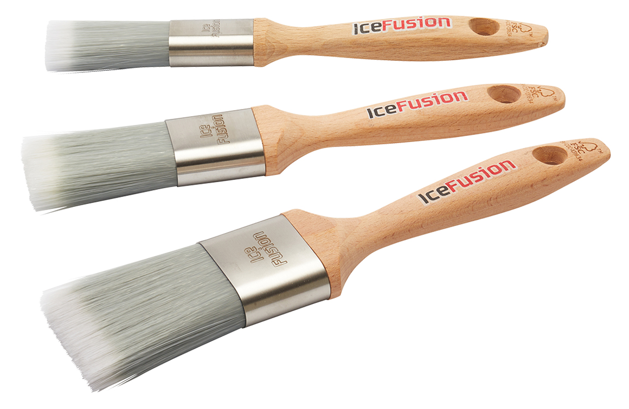 Rodo Prodec Ice Fusion Synthetic Paint Brush Set