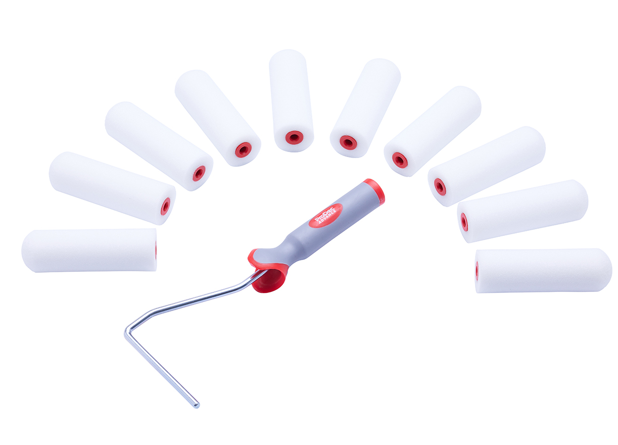 Rodo 4" Hi-Density Foam Roller Kit