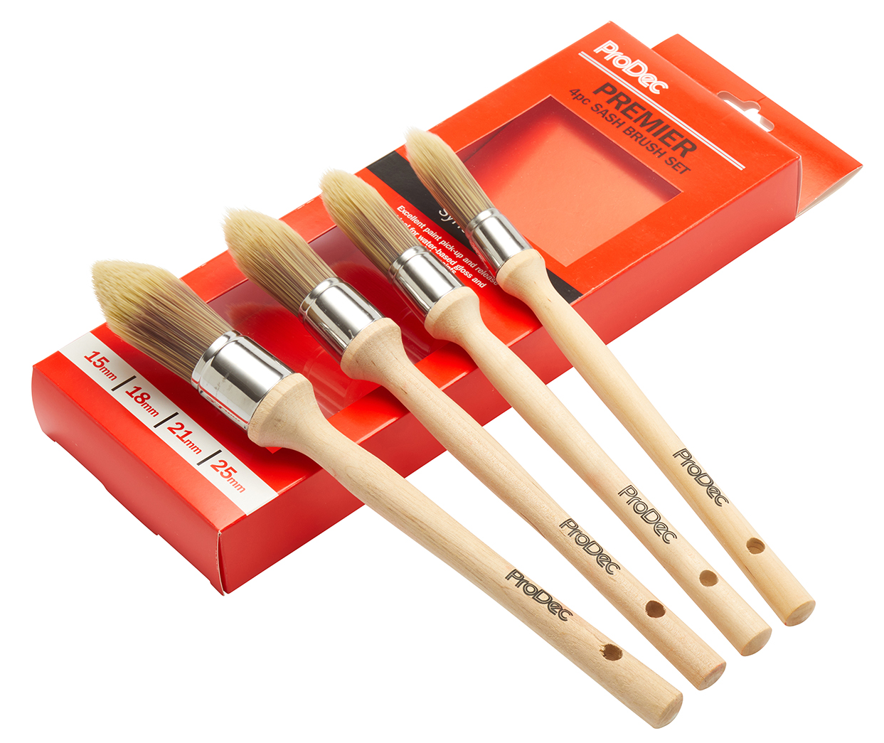 Rodo Synthetic Sash Brush Set